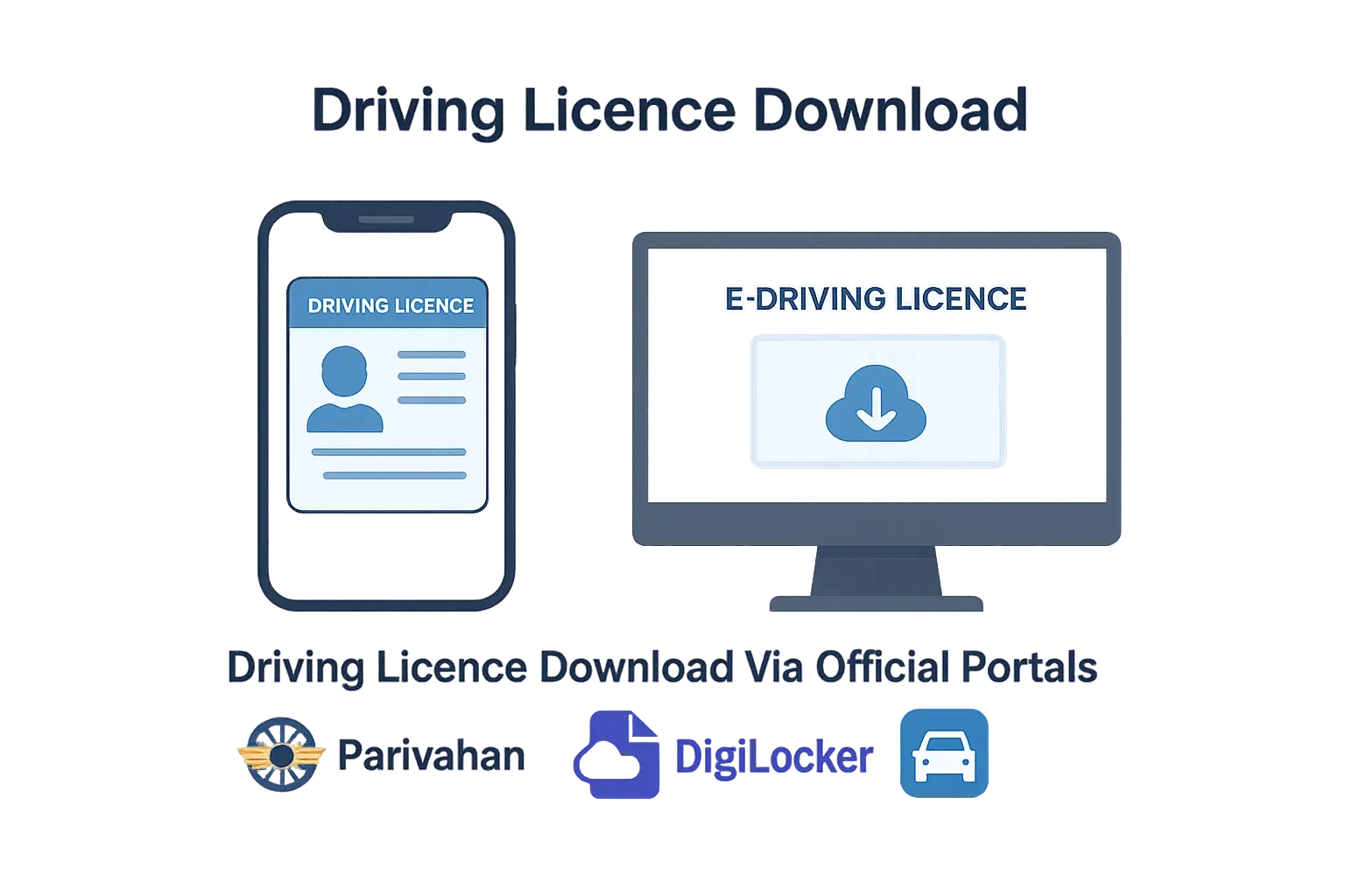 Driving Licence Download | How to Download E Driving Licence, Duplicate ...